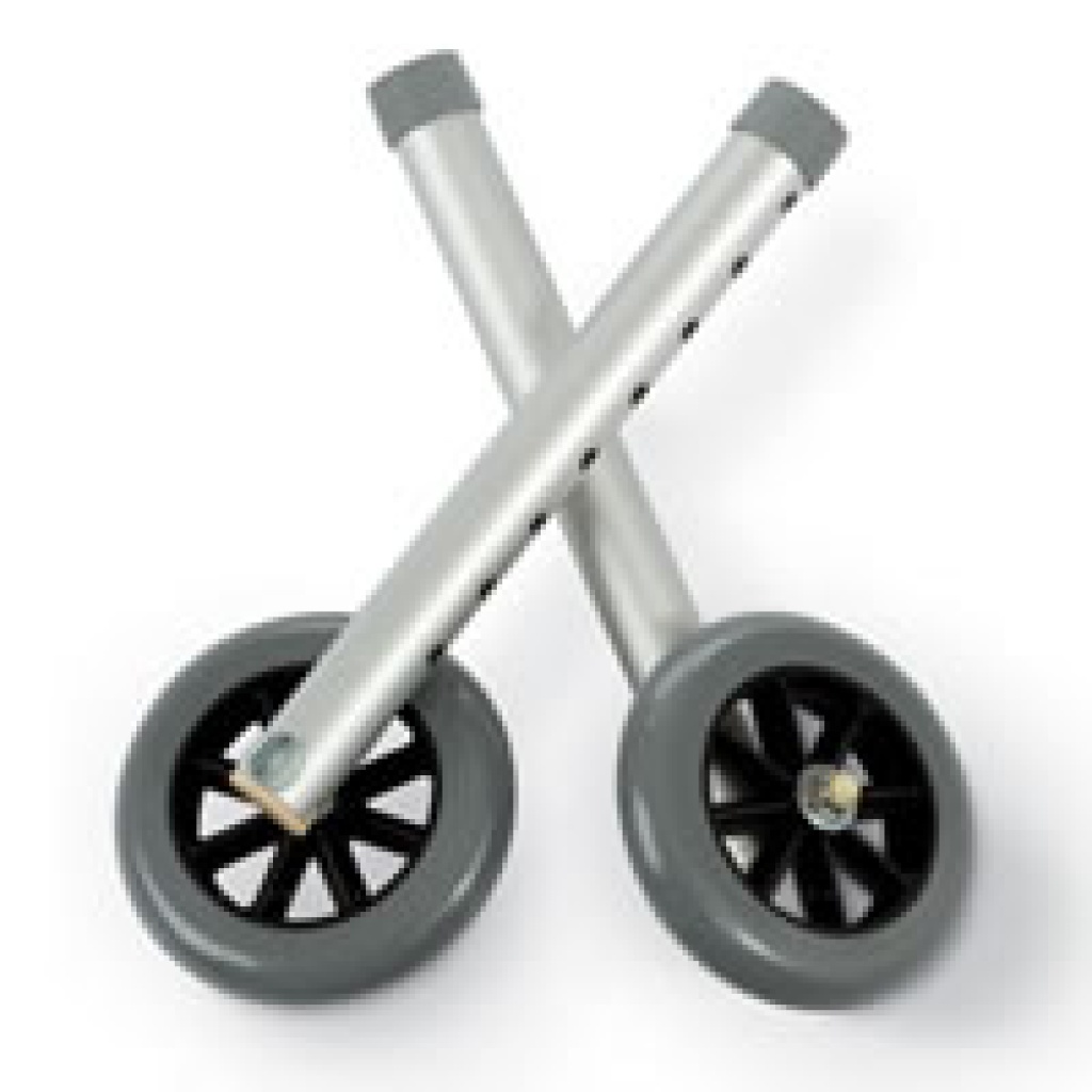 WHEEL AUTO-STOP WALKER 5IN - MECP